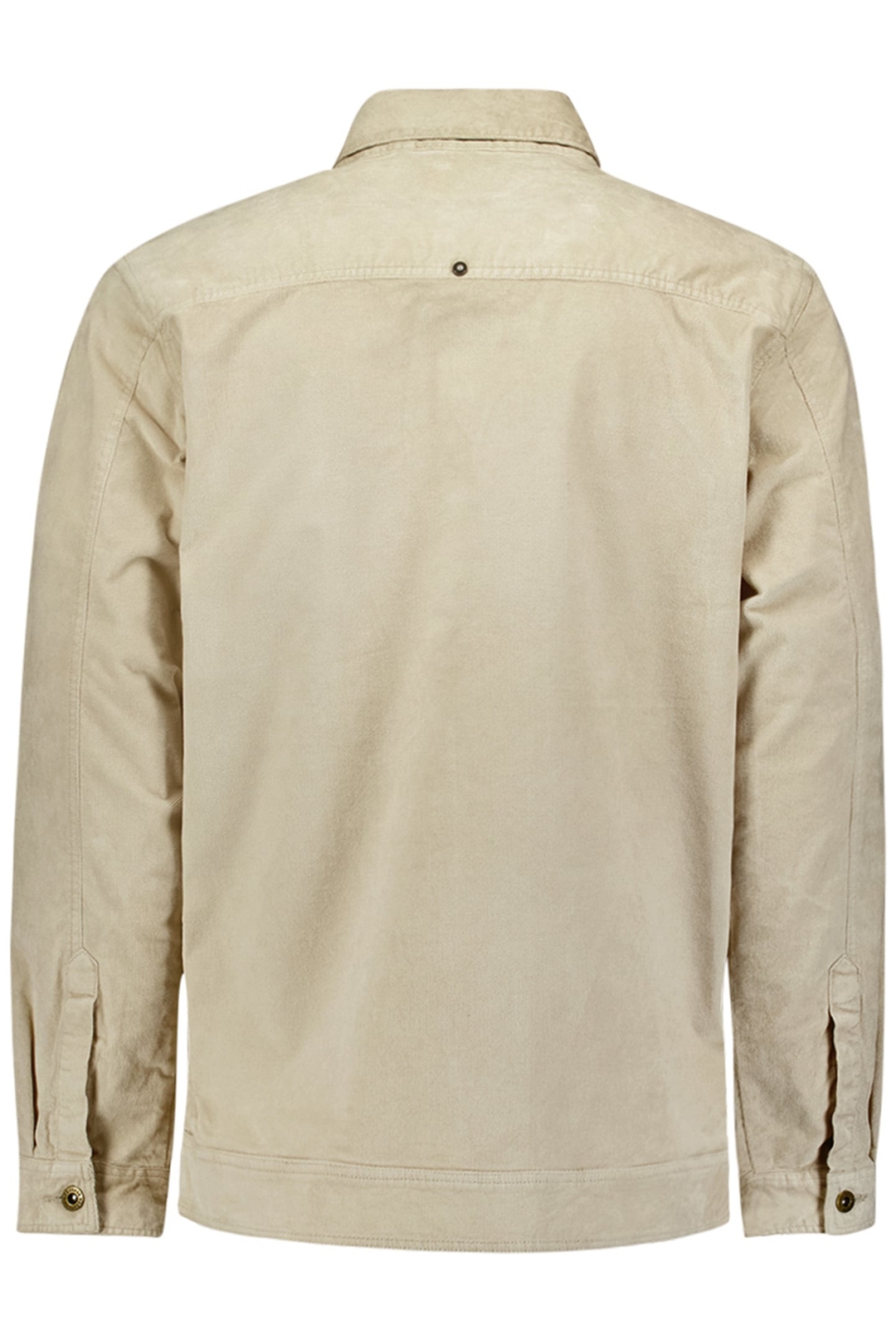 OVERSHIRT BUTTON CLOSURE FINE CORDUROY STRETCH CEMENT | Online Outlet ...
