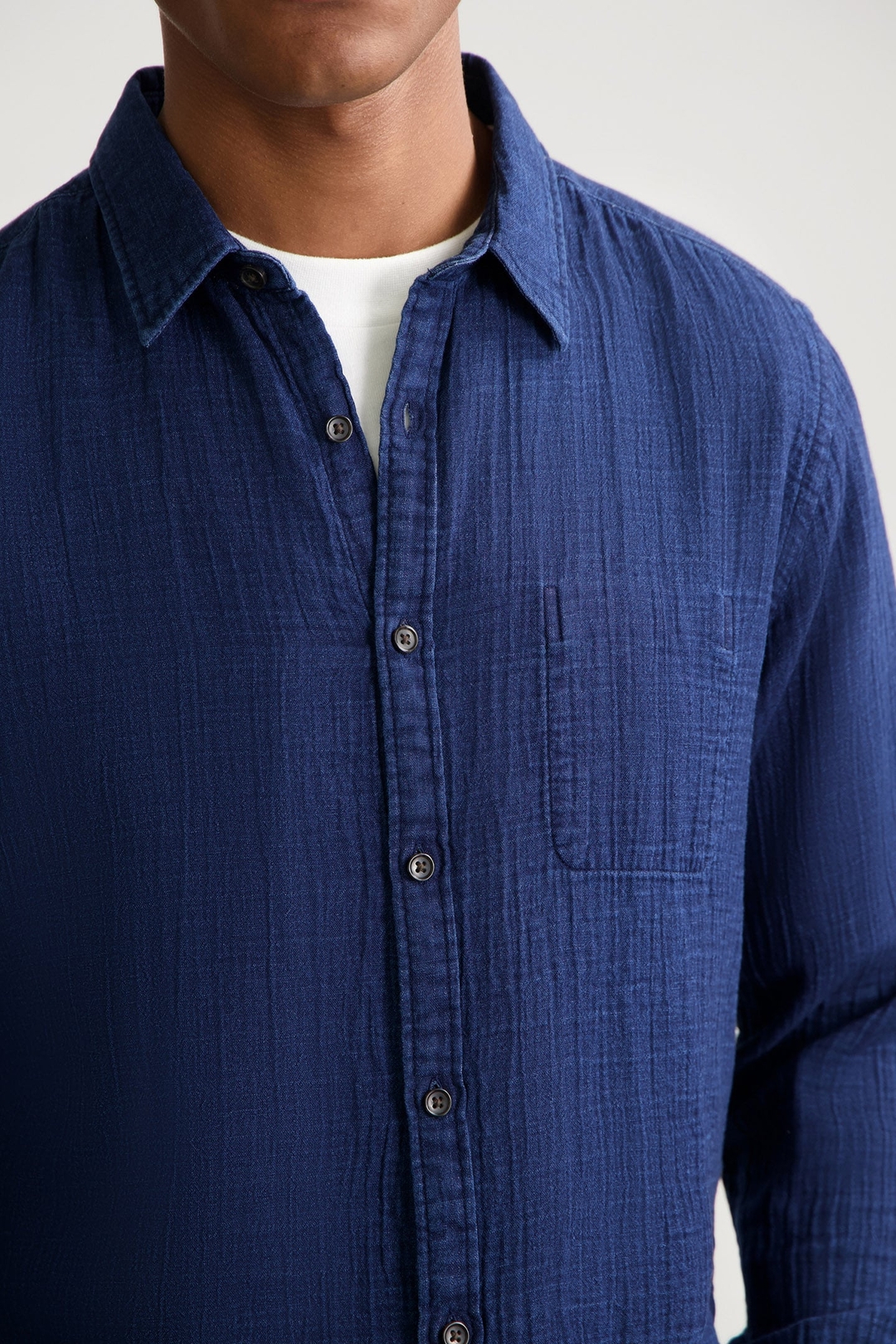 DS_DAVID SHIRT INDIGO | Online Outlet | Otrium