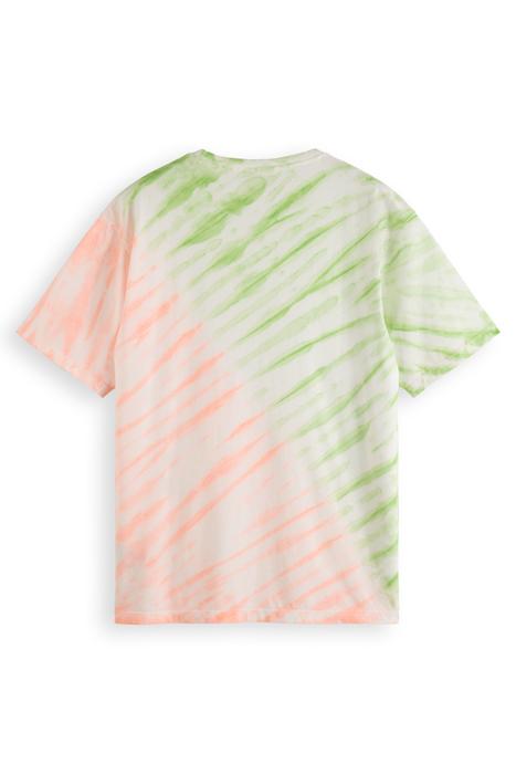 DIAGONAL TIE DYE T-SHIRT SWAN/ NEON TIE DYE | Online Outlet | Otrium