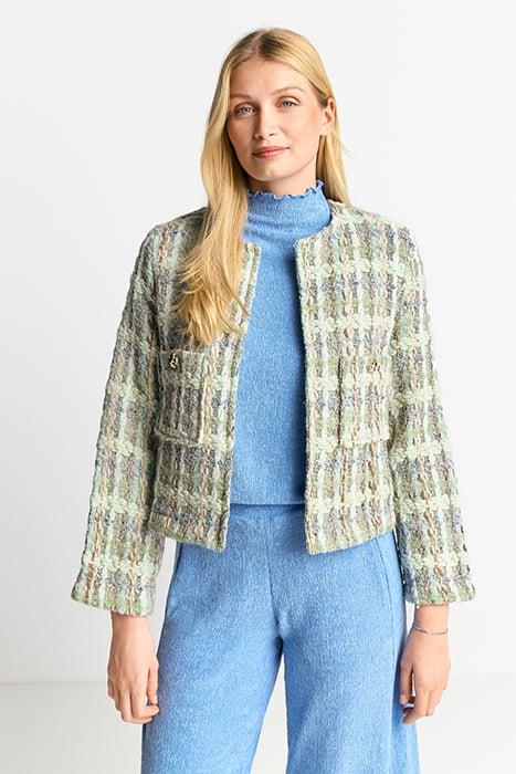 TWEED JACKET MATCHA | Online Outlet | Otrium